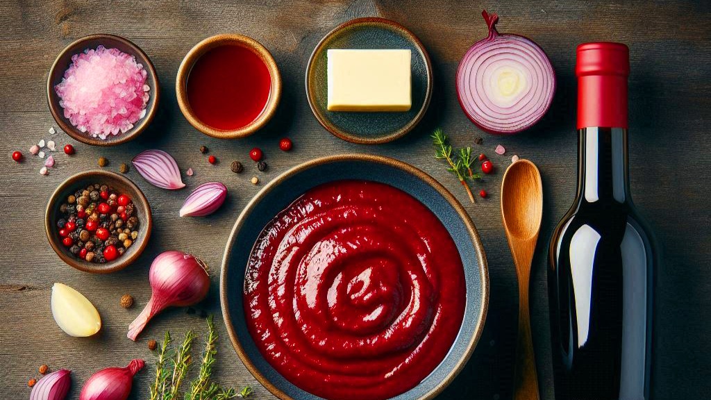 Sauce vin rouge